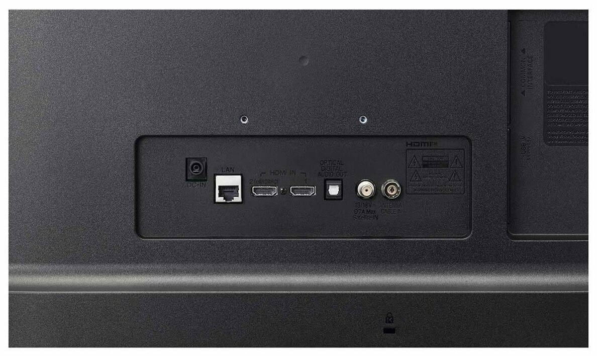 Телевизор LG 24TQ520S, диагональ экрана 24", операционная система webOS ...