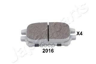Колодки тормозные дисковые передн LEXUS: RX 00-03 Japanparts арт. PA-2016AF