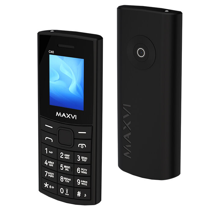 Сотовый телефон MAXVI C40 Black