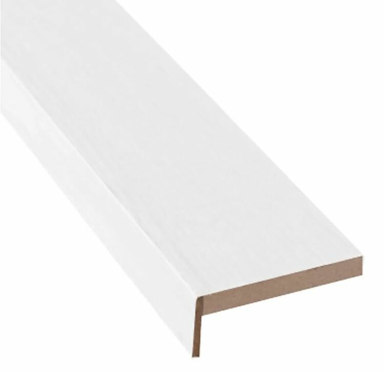 Наличник White Matt 2150х70х8 (телескоп) 1 шт.