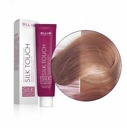 Ollin Silk Touch крем-краска для волос 9/72 блондин коричнево-фиолетовый 60мл