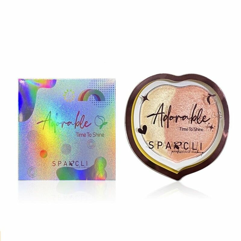 Двойной хайлайтер для лица