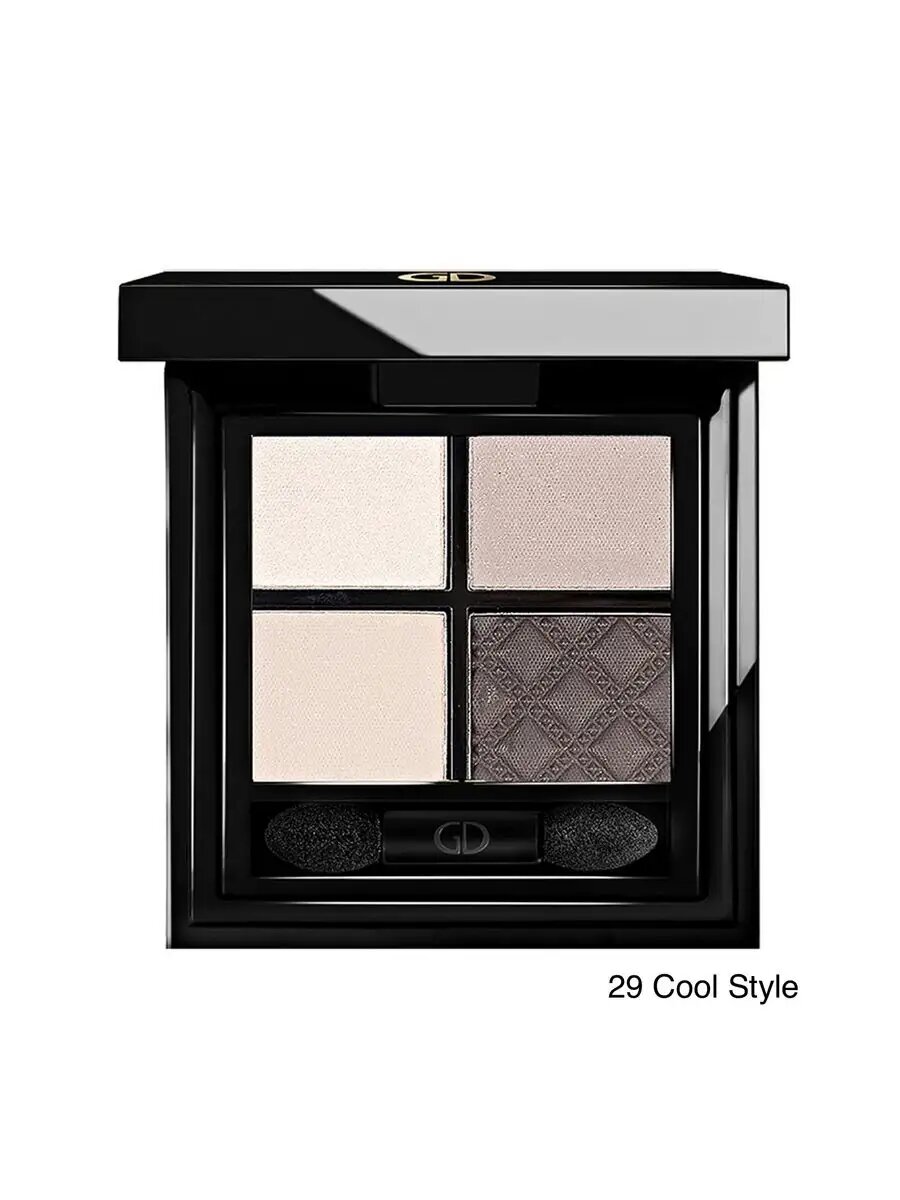 IDILLIC SOFT SATIN EYESHADOWS Четырехцветные тени для век/