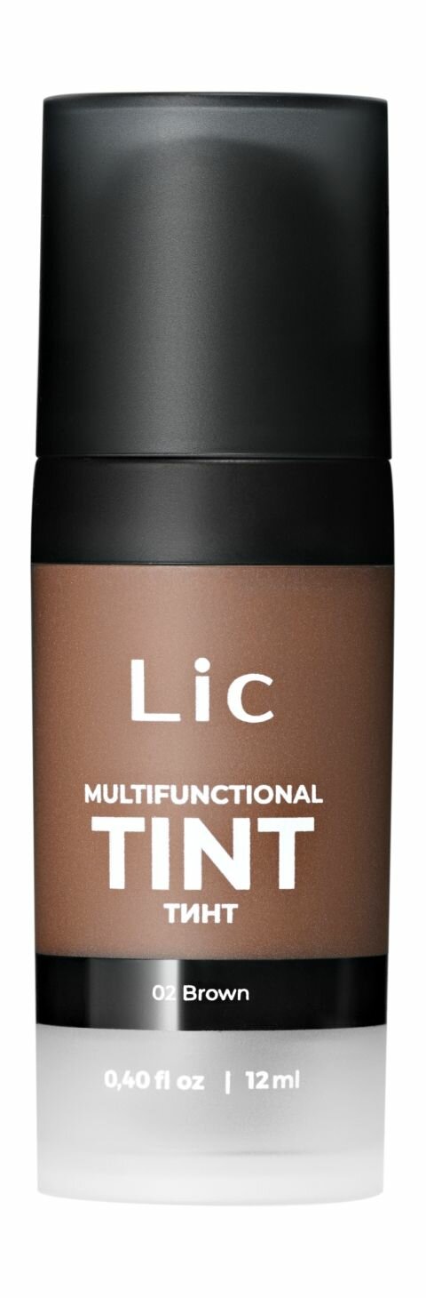 LIC Тинт многофункциональный, 12 мл, 02 Brown