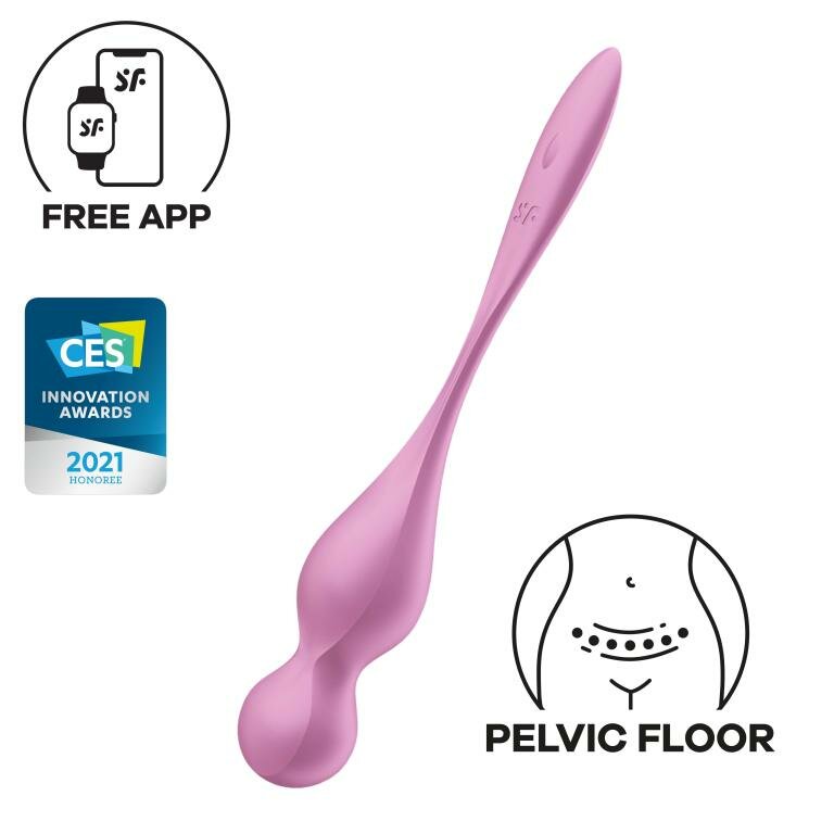 Вагинальные виброшарики Satisfyer Love Birds 1, розовые