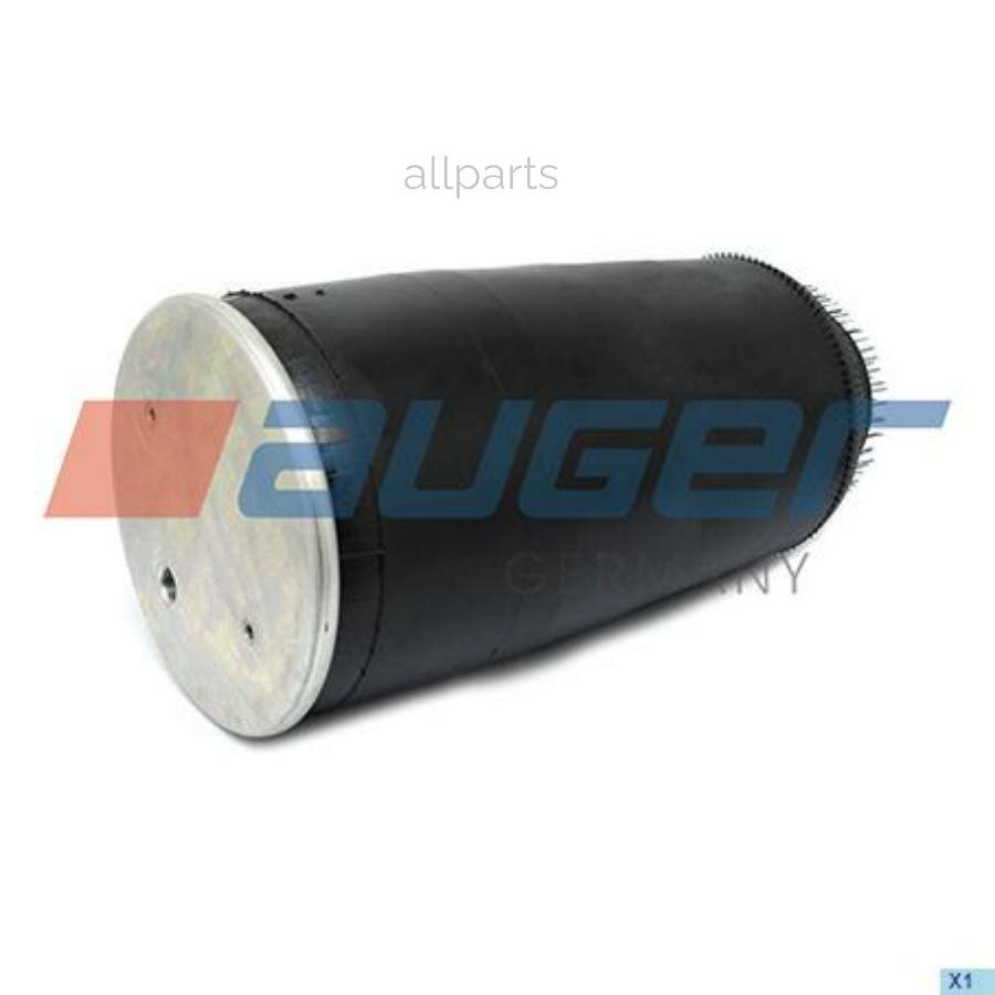 AUGER AU344158 пневмоподушка без стак! 2 отв. шп. M10. 1отв-шт. M22 Н 1xM22\ Schmitz, Weweler