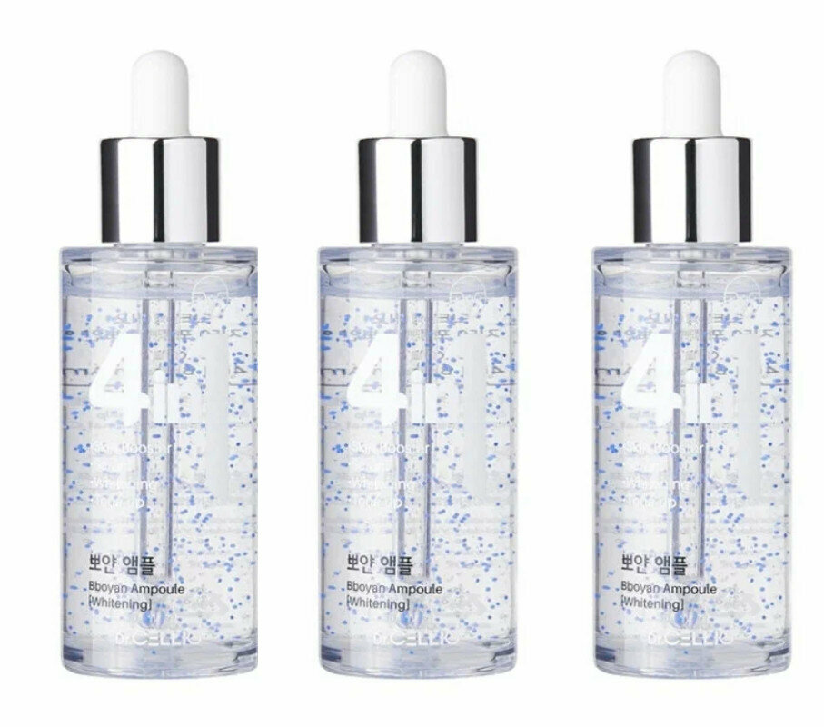 Сыворотка для лица осветляющая Dr.Cellio G50 4 в 1 Bboyan Ampoule Whitening, 50 мл, 3 шт.