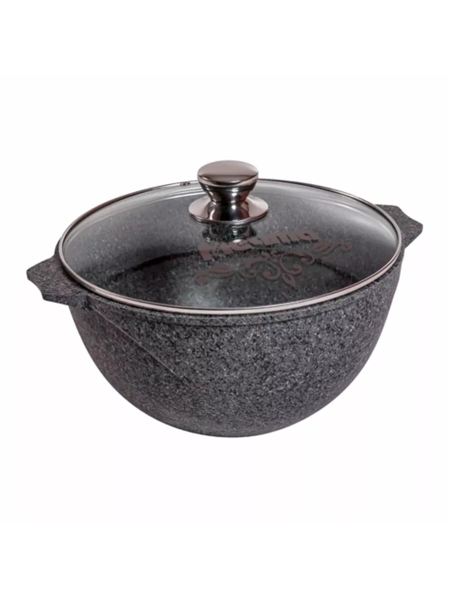 Казан для плова 5л "Premium" (grey)