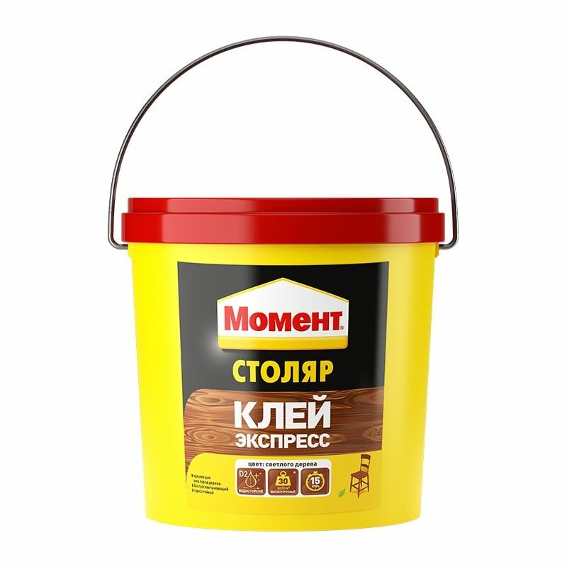 Экспресс клей 3 кг Момент Столяр 600308