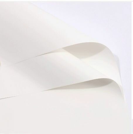 Пленка матовая для упаковки цветов, подарков 58х58 - 20 шт. белый