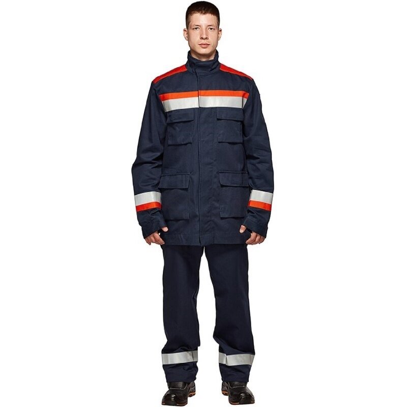 Костюм рабочий Энергия летний тип А от термического воздействия электрической дуги 13,2 кал/см2, размер 52-54 рост 170-176