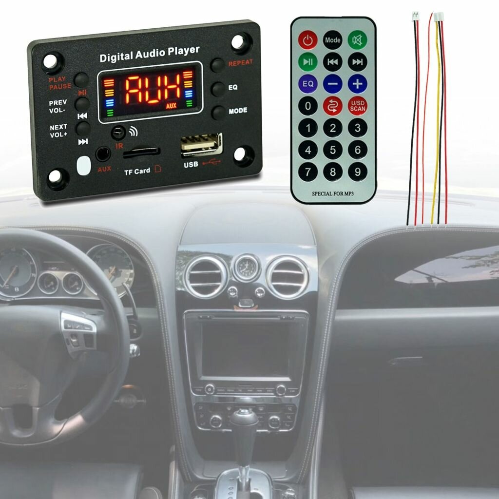 Плата Bluetooth mp3-декодера плата усилителя мощности