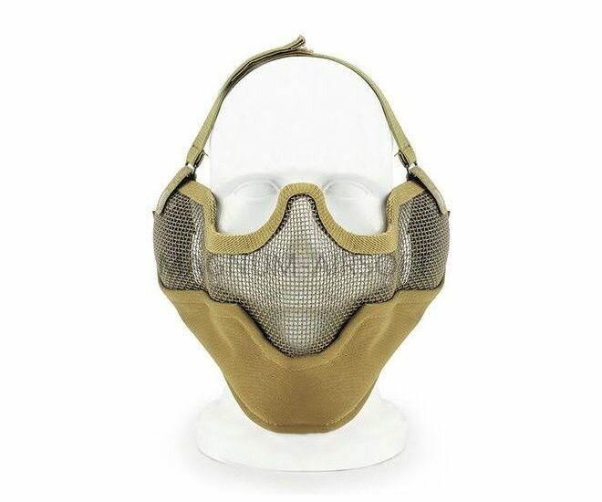 Маска сетчатая на нижнюю часть лица Tactical V2 Tan