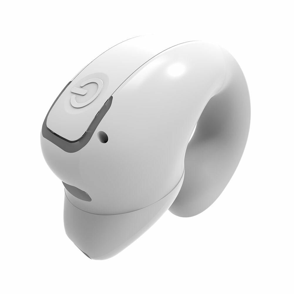 1 шт. Беспроводные наушники-клипсы с микрофоном, Bluetooth, USB Type-C, одинарные