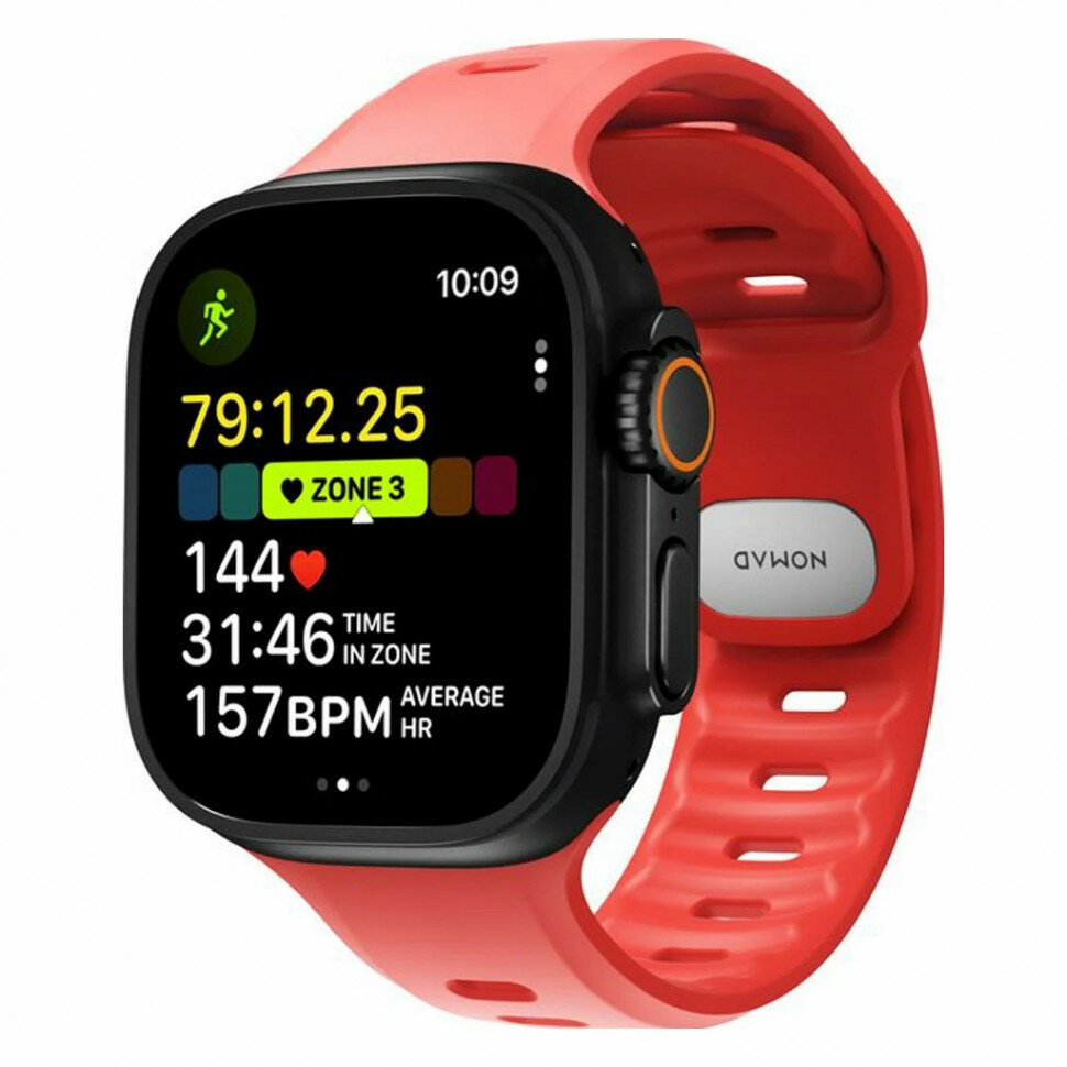 Ремешок Nomad Tempo Band для Apple Watch 49 мм (NM011475858) Red Crush