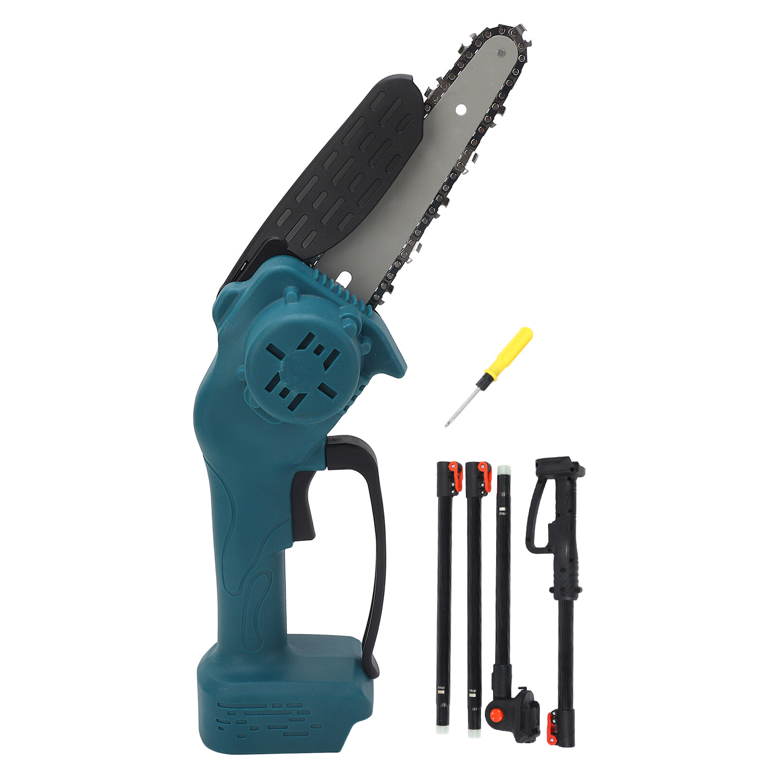 Беспроводная шестопильная пила с удлинителем (совместимость: BL1820-BL1860)