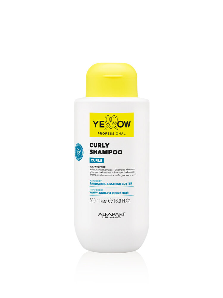 Шампунь для волос женский увлажняющий для вьющихся и кудрявых волос YE PROFFESIONAL CURLY SHAMPOO (500 мл) 29437