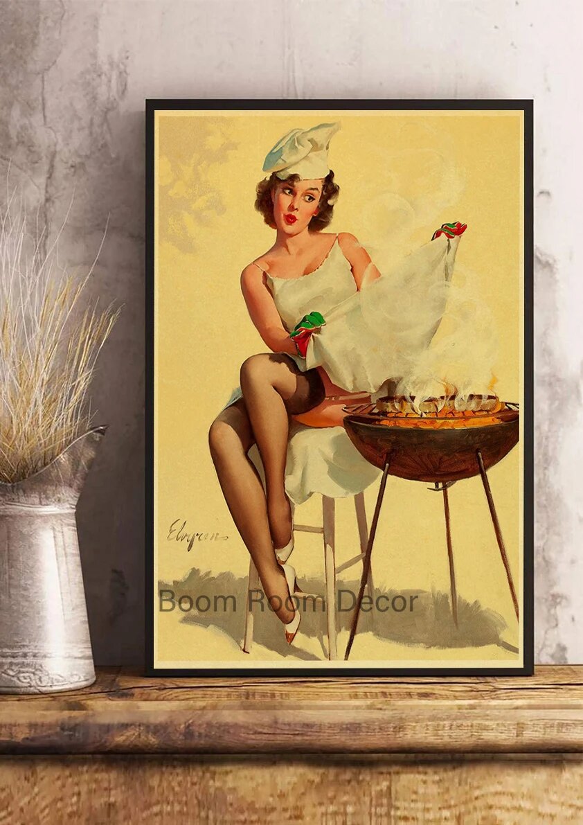 Pin up Girl Poster