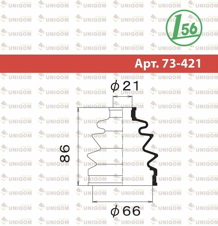 Пыльник шруса MARUICHI 73-421
