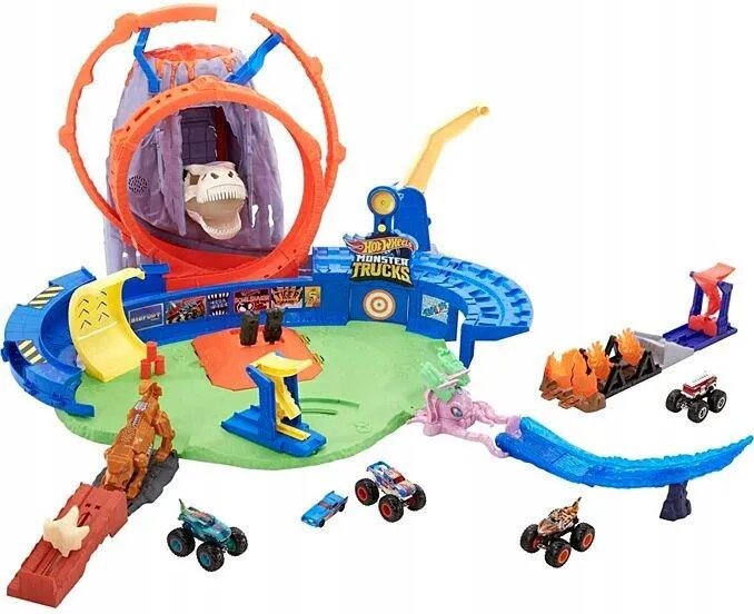 Игровой набор Hot Wheels Монстр-трак Вулкан Арена GYL14