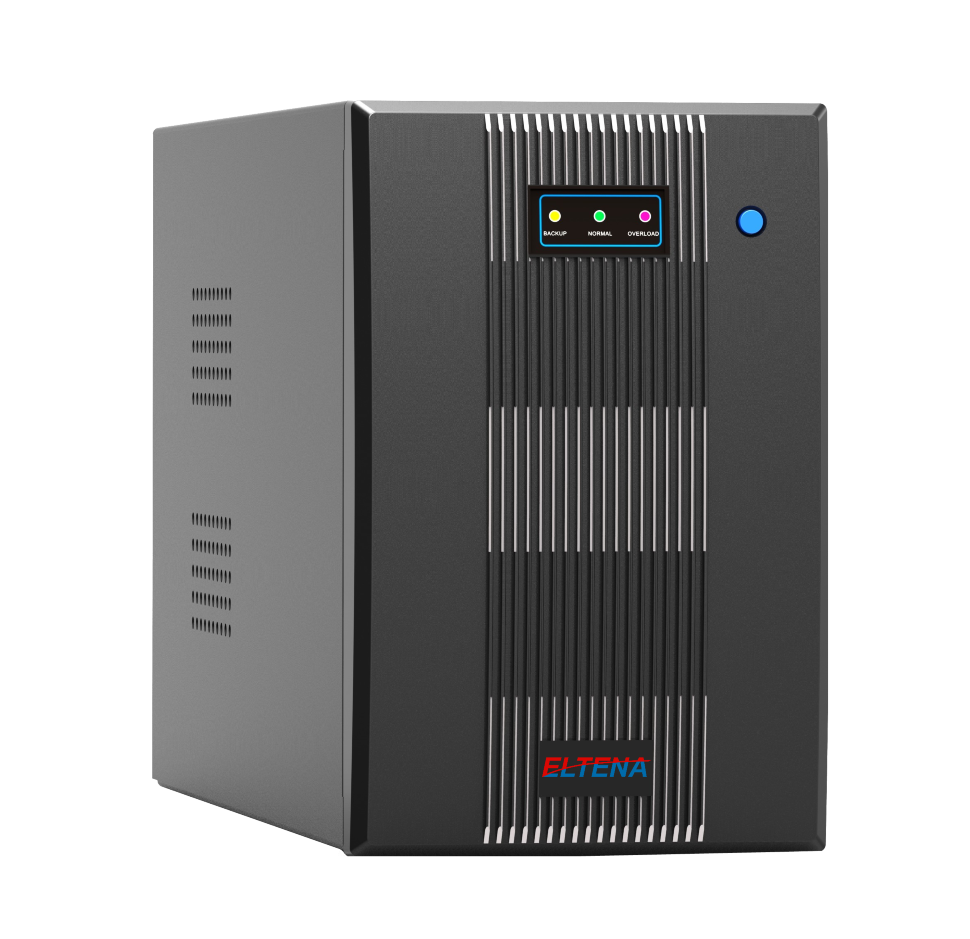ИБП ELTENA Smart Station LX1500 900Вт, АКБ 2x9Ач, USB, черный