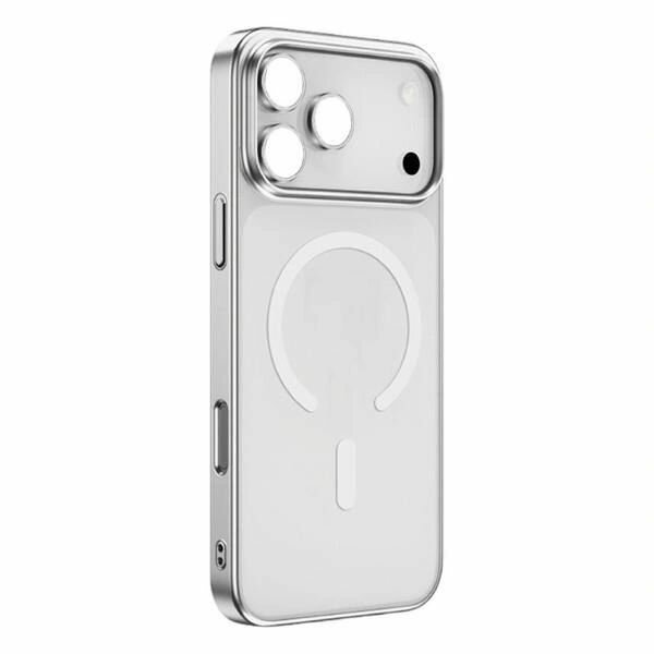 Чехол для смартфона, телефона Keephone Apple iPhone 17 Pro Max SkinGrip MagSafe Высококачественное матовое покрытие устойчиво к царапинам Белый