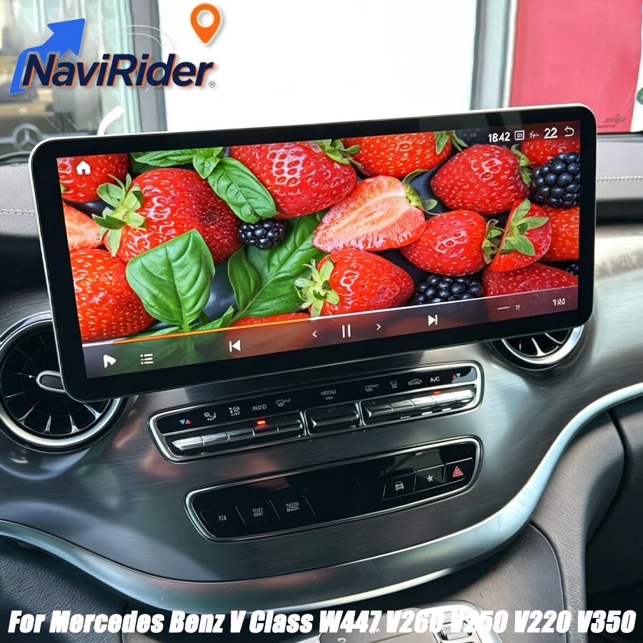 14,6-дюймовый ультратонкий экран Android-магнитолы для Mercedes Benz V-Class W447 V260 8GB 256GB 685