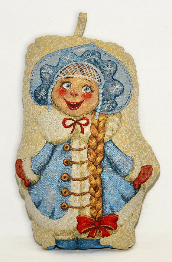 Игрушка-подушка Студия текстильного дизайна Снегурочка