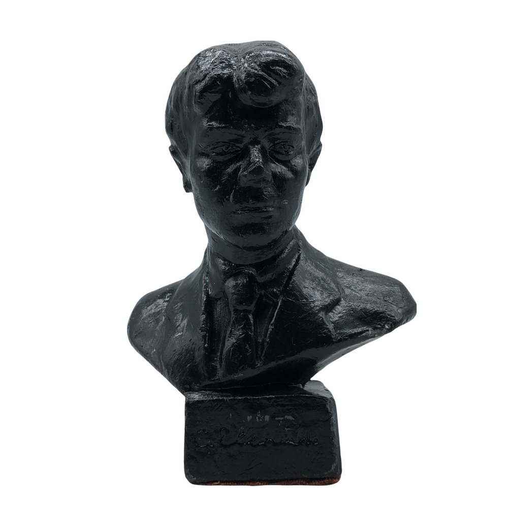 Чугунный бюст "Сергей Есенин" 1965-1975 гг, СССР