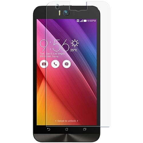 Защитное стекло для ASUS ZenFone Selfie ZD551KL прозрачное, на плоскую часть экрана