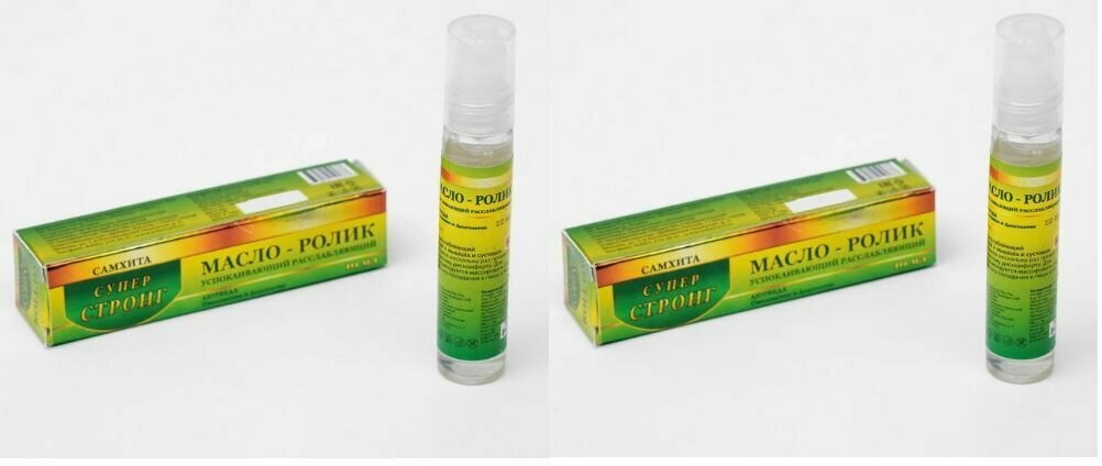 Самхита расслабляющий Стронг масло-ролик, 10 мл - 2 шт