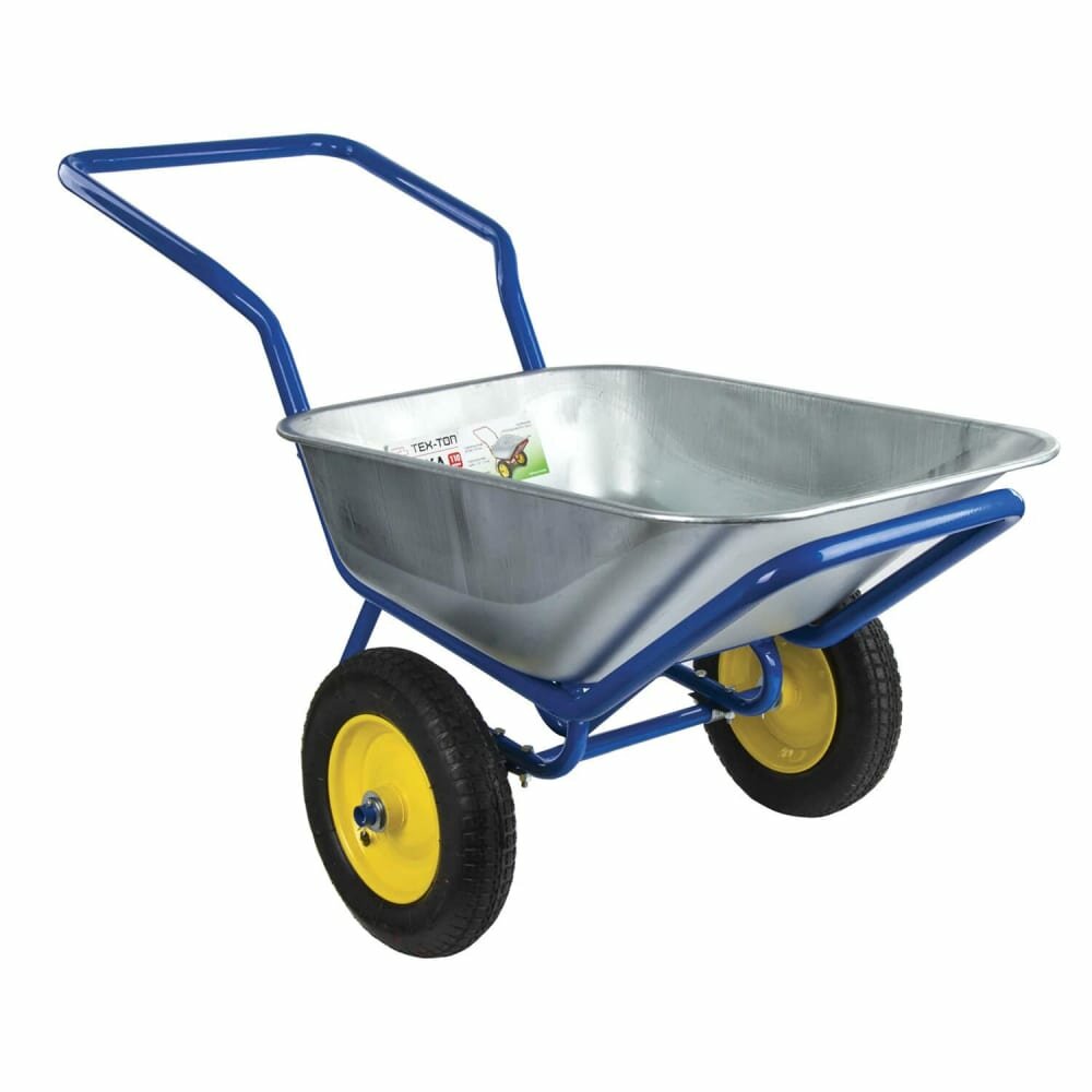 Садово-строительная тачка ТЕХ-ТОП 110 л 606628