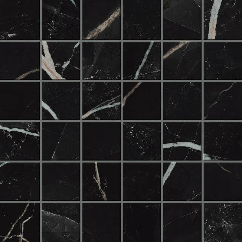 Atlas Concorde (Россия) Empire Calacatta Black Mosaic 610110000822 Керамогранит цена за упаковку 0.99 м2, в упаковке 11 шт.