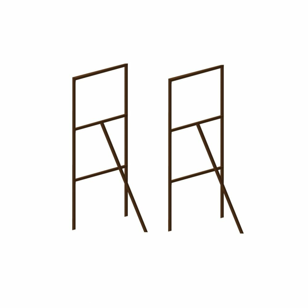 Опора для малины найди коричневая, разборная стальная конструкция для растений и цветов, прочная и устойчивая