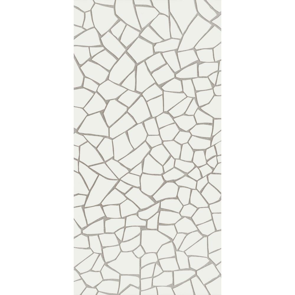 Плитка облицовочная Lavelly City Jungle Ceramic Puzzle белая 500х250х9 мм (13 шт.=1,625 кв. м)