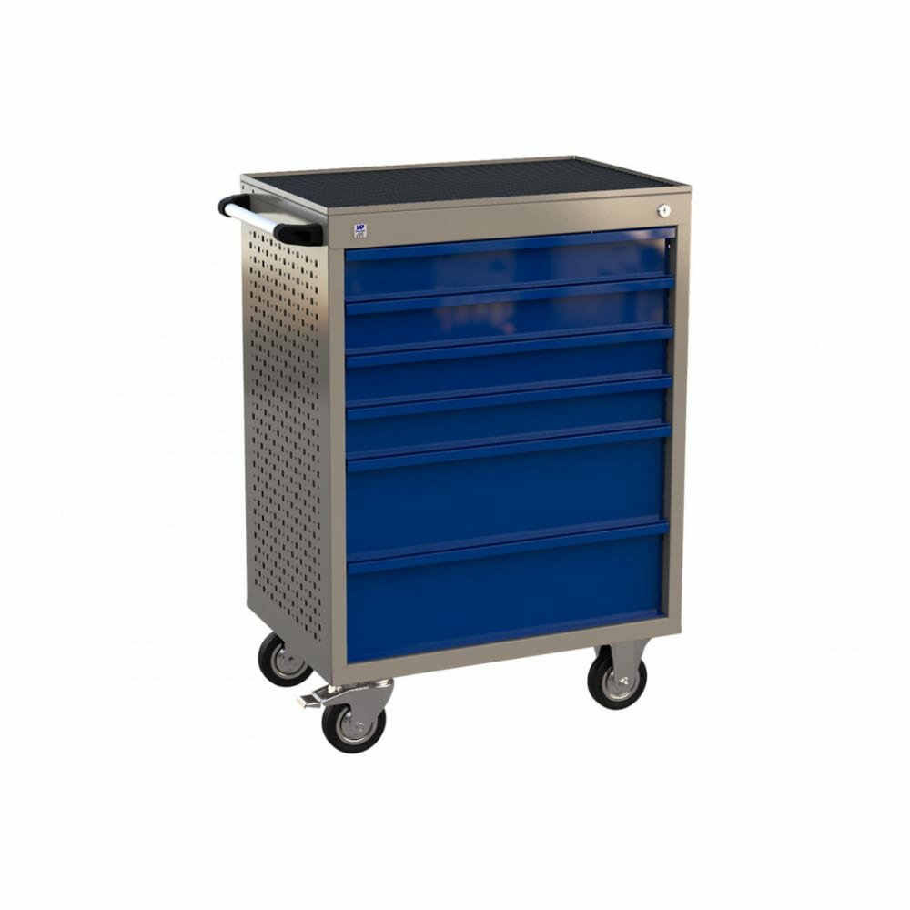 Инструментальная тележка Wellmet ML6C M-3519006199, облегчает работу