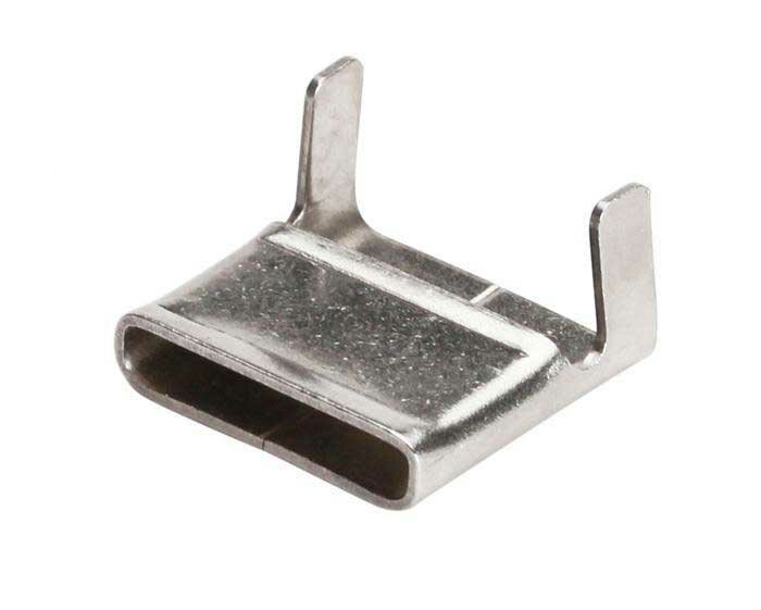 Скрепы Fortisflex из нержавеющей стали СМ (304), 12 мм (73489) (100 шт х 1 упак)