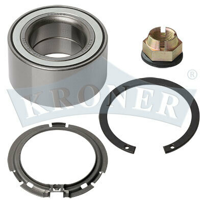 Подшипник ступицы передний комплект Kroner K151011 42x77x39 +ABS для Renault Clio (05-)