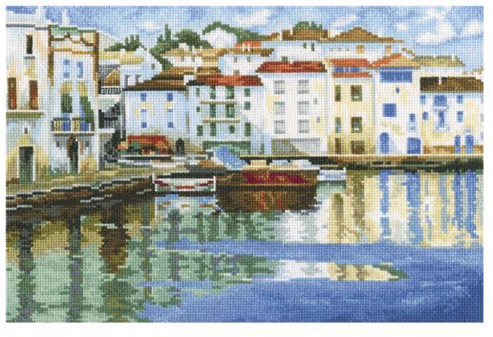 Набор для вышивания крестом РТО "Тихая гавань", 28 х 19 см, М466