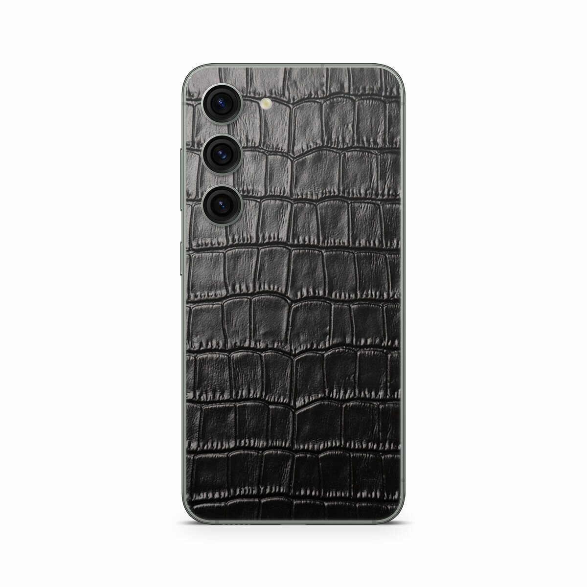 Наклейка Glueskin из натуральной кожи CROCO для Samsung Galaxy S24