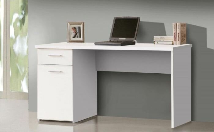 Компьютерный стол Фортуна-1 МДФ Белый 120*75*60