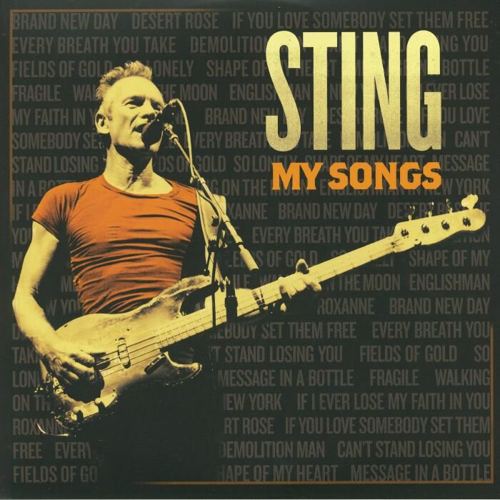 Sting "Виниловая пластинка Sting My Songs"