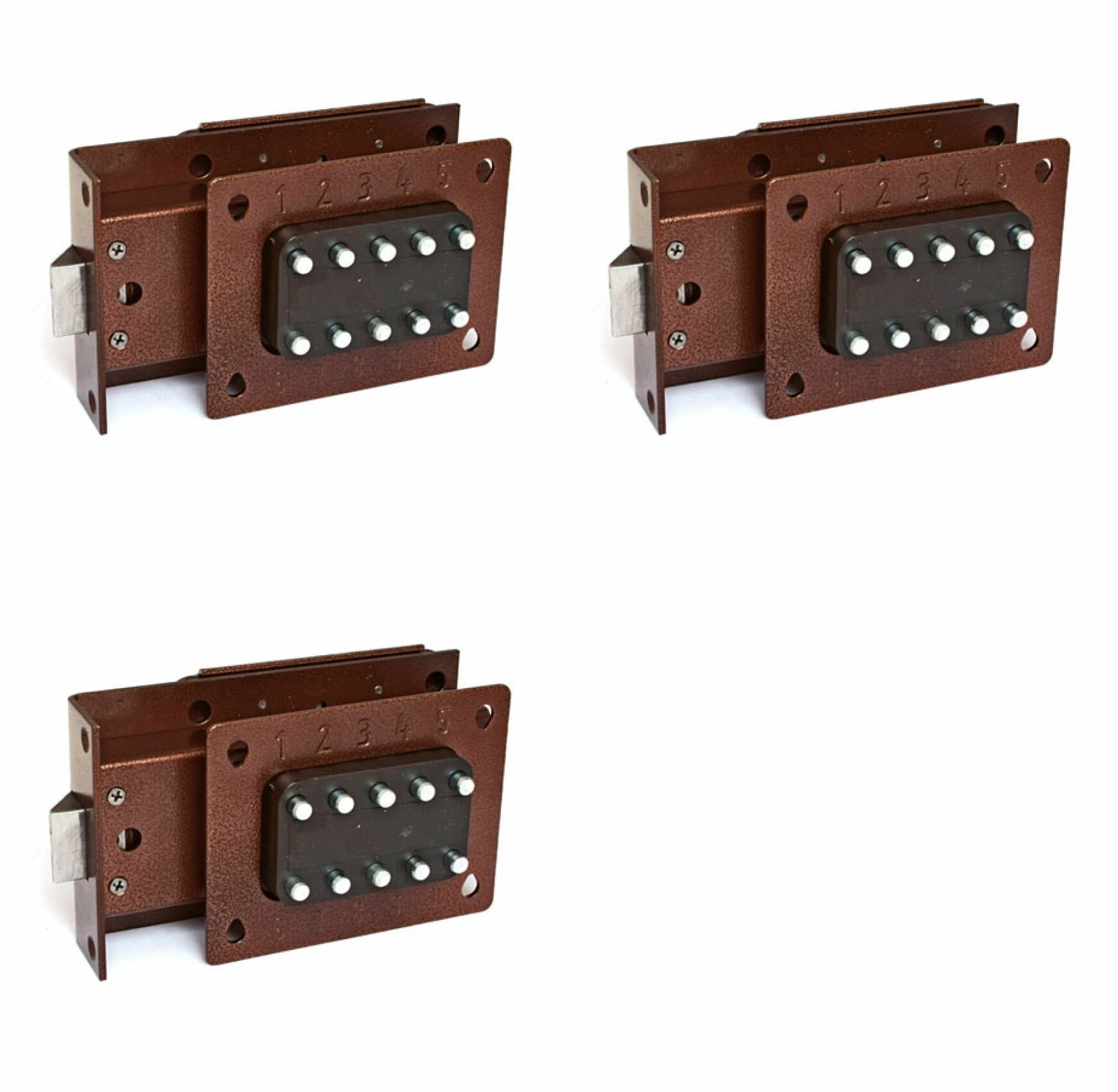 Замок С-Петербург "Ригель" Кодовый (комплект 3 штуки)