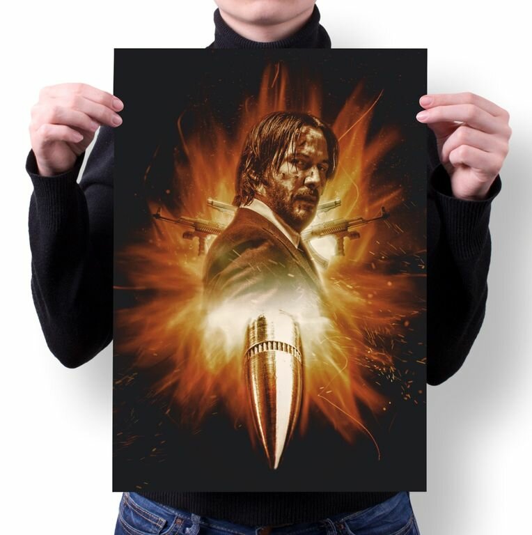 Плакат Джон Уик № 9