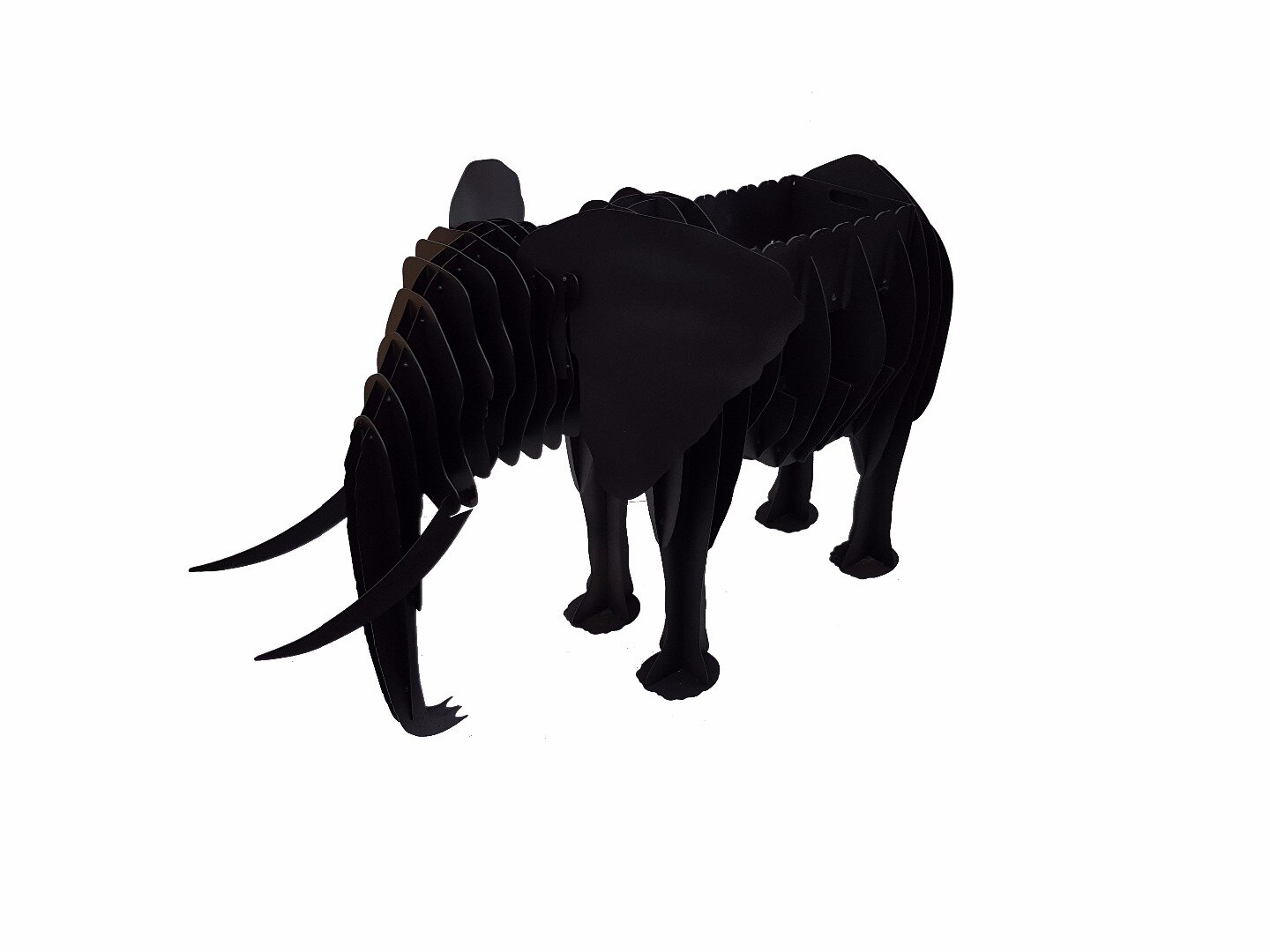 Мангал Слон Большой объемный 3D