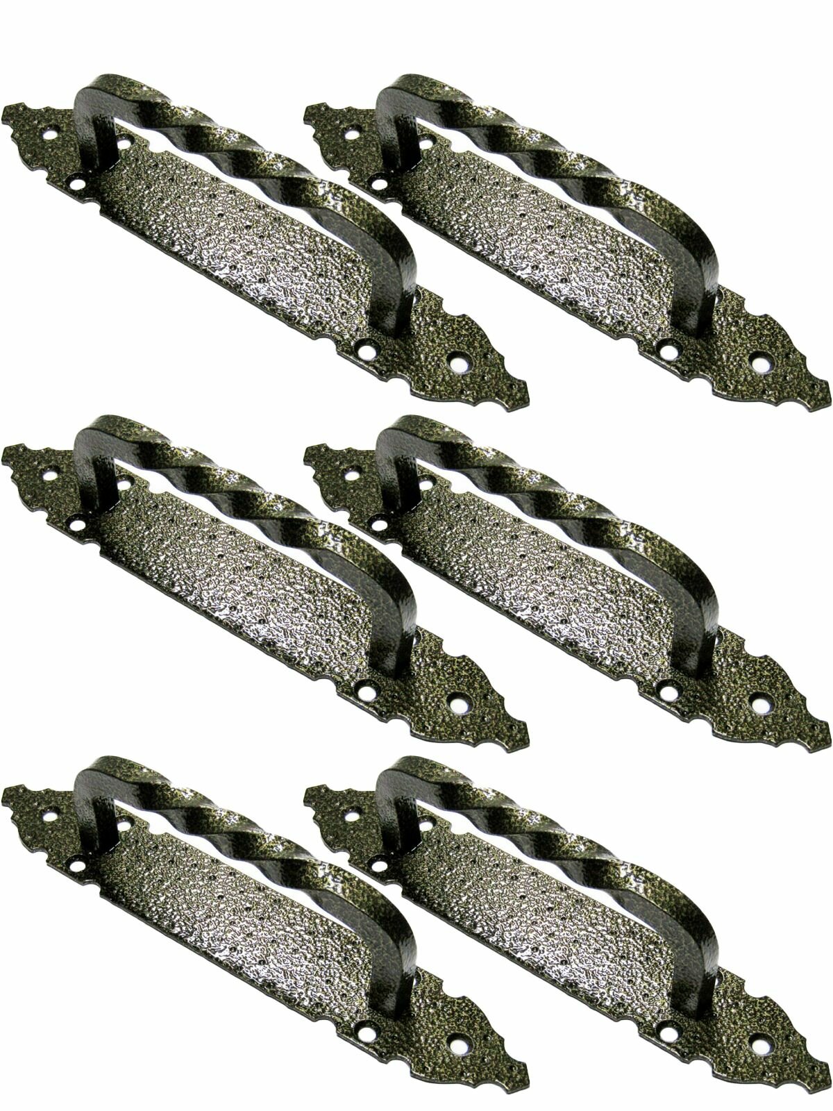 Ручка-скоба "Декор 2" ноэз РС140-SL старая бронза (комплект 6 штук)