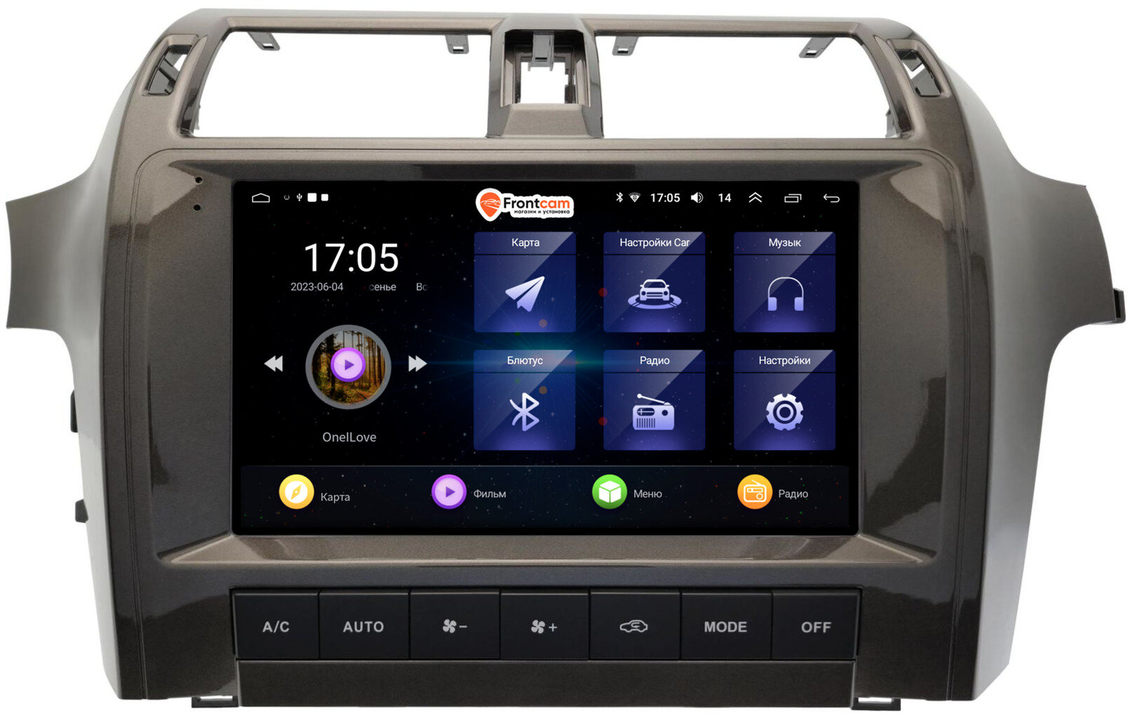 Штатная магнитола Lexus GX 460 2013-2023 (Тип B) OEM RK10-3220 на Android 10 (CarPlay, AHD, 1/32)