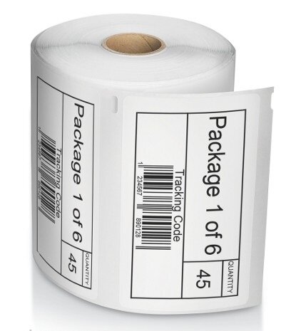 Адресные этикетки Dymo [S0947420] для принтера LabelWriter 4XL (102x59 мм, 2х575 шт/рул)