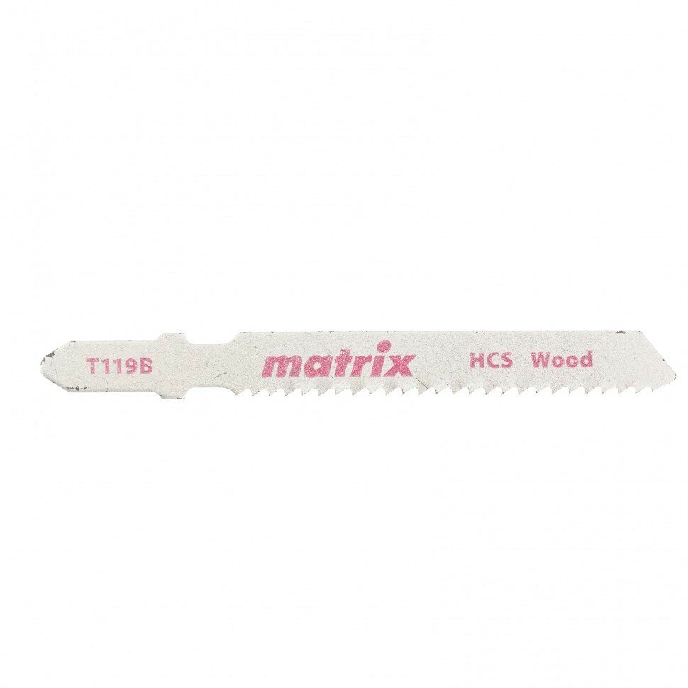 MATRIX Полотна для электролобзика по дереву, 3 шт, T119B, 50 x 2 мм, HCS Matrix, ( 78228 )