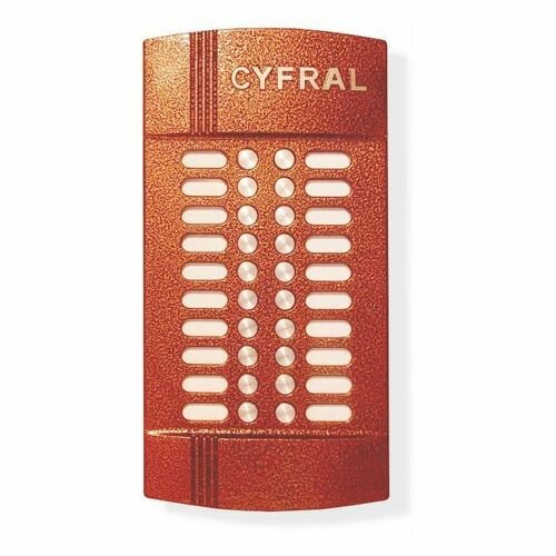 Аудиопанель CYFRAL M-20M/T, накладная, медный